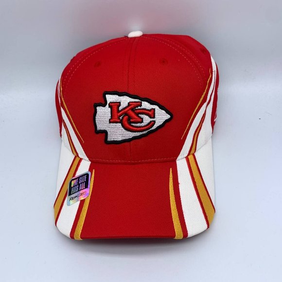 Reebok | Accessories | Kansas City Chiefs Sm Nfl Reebok Hat Fitted Cap ...